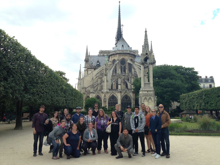 Notre Dame Paris back — What'shername