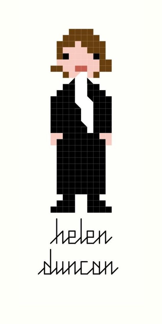 Helen Duncan Cross-stitch pattern — What'shername